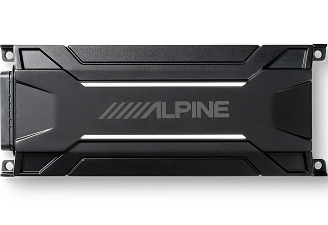 Alpine 4-Channel Weather Resistant Tough Power Pack Amplifier